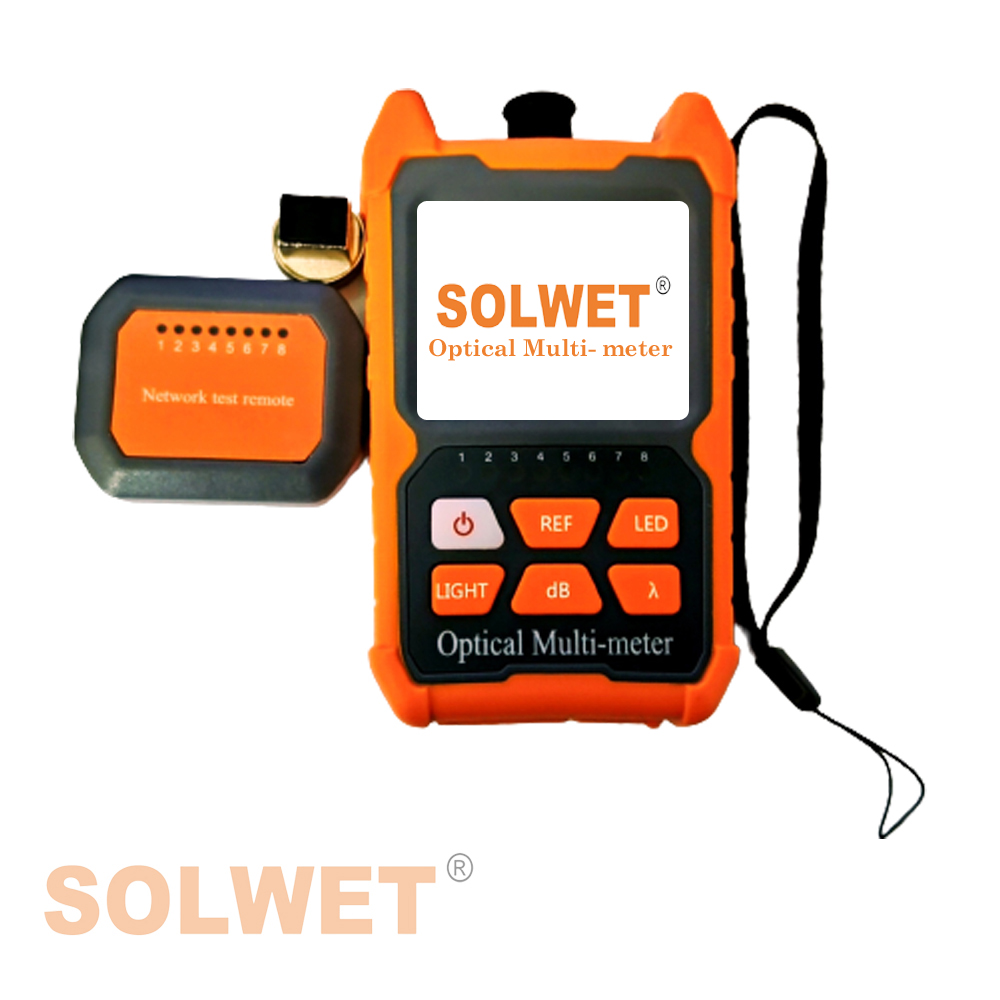 Buy Optical Power meter SOL200 ( Orange ) Online - Solwet